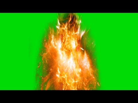 Fire Burn Flame Green Screen Background Effects HD No Copyright - YouTube