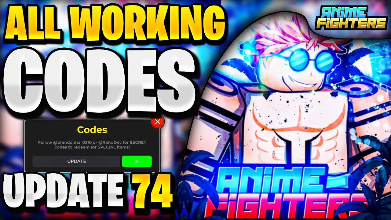 💥*NEW* ALL WORKING UPDATE 74 CODES FOR AFS! ROBLOX ANIME FIGHTERS ...