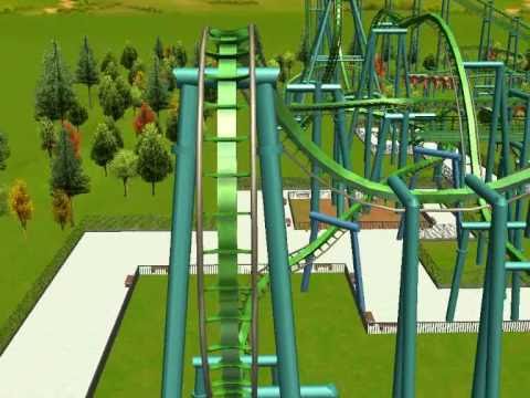 RCT3-RAPTOR-Rules The Sky-Cedar Point - YouTube