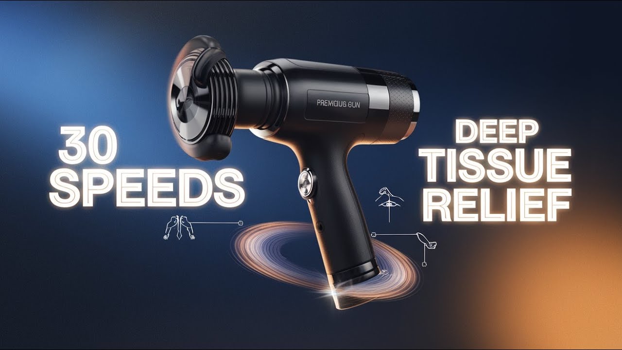 Best Massage Gun for Athletes: APHERMA’s 30-Speed Deep Tissue Massager ...