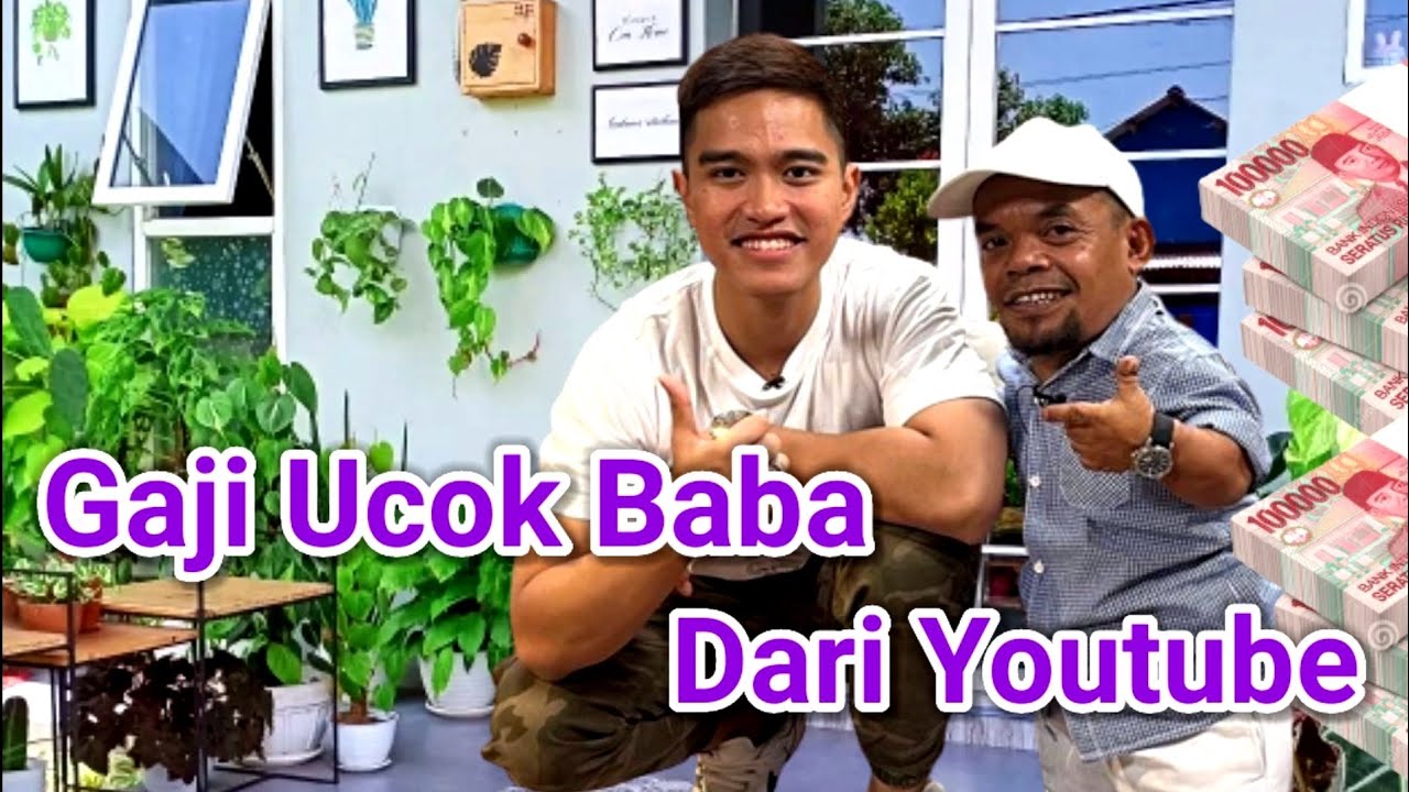 Penghasilan Ucok Baba Dari Youtube - YouTube