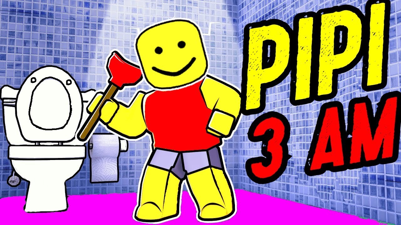 ROBLOX PIPI A Las 3 AM 🚽 - FINALES SECRETOS 😲 go pee at 3 am - YouTube