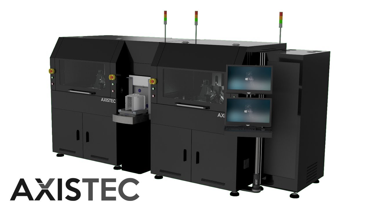 Axis-Tec actif Fully Automated Wafer Level Tester - YouTube