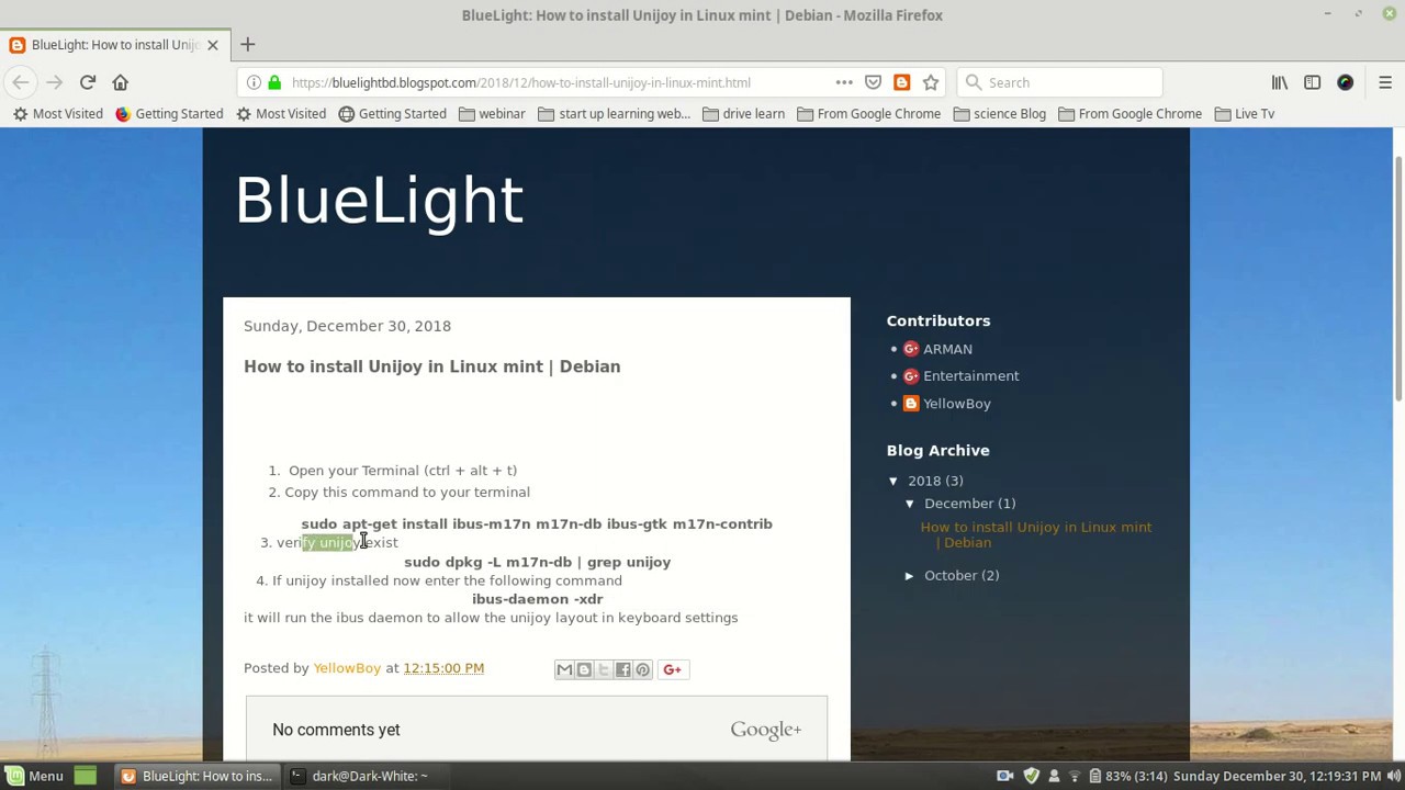 how to install unijoy in linux mint | ubuntu | Debian | linux - YouTube