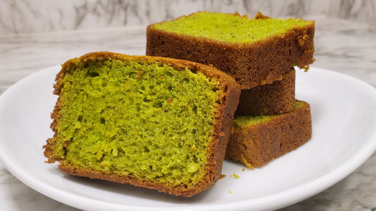 Pistachios Cake | Eggless Pistachio Tea Time Cake | Pista Cake ...