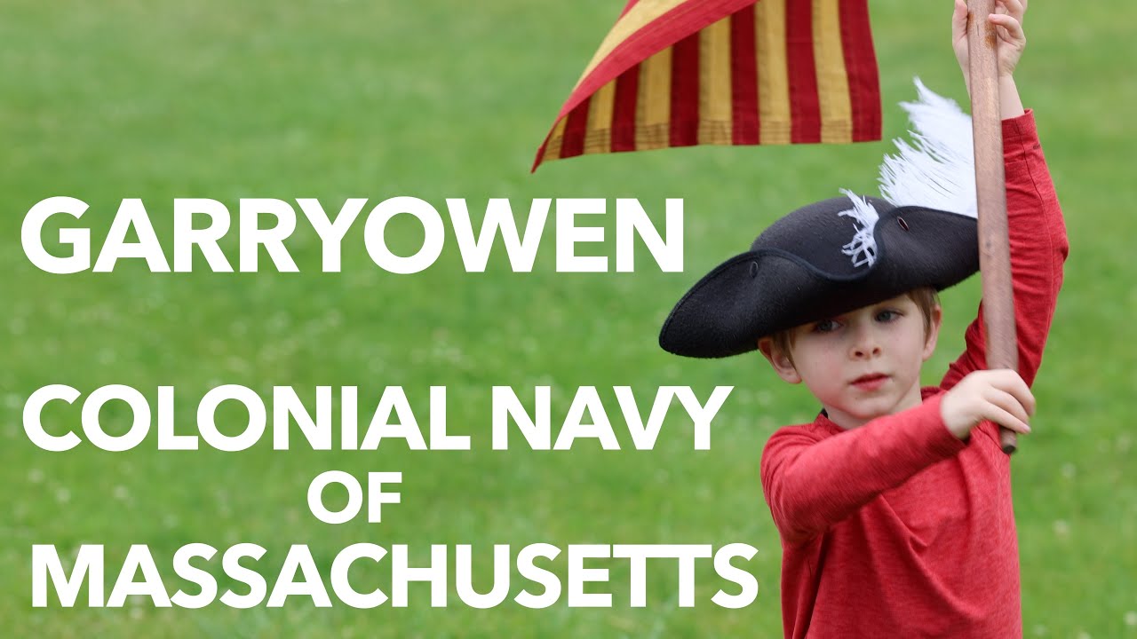 Colonial Navy of Massachusetts played Garryowen #parade #history #garryowen - YouTube