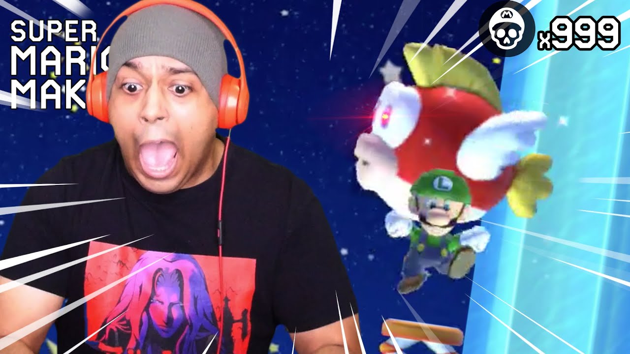 DEATH COUNTER MAXED OUT!! I QUIT!! [SUPER MARIO MAKER 2] [#83] - YouTube