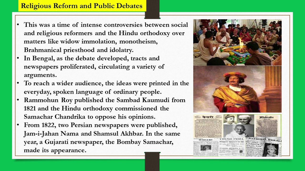 CBSE Class 10 History Chapter 5 - Print Culture and the Modern World ...