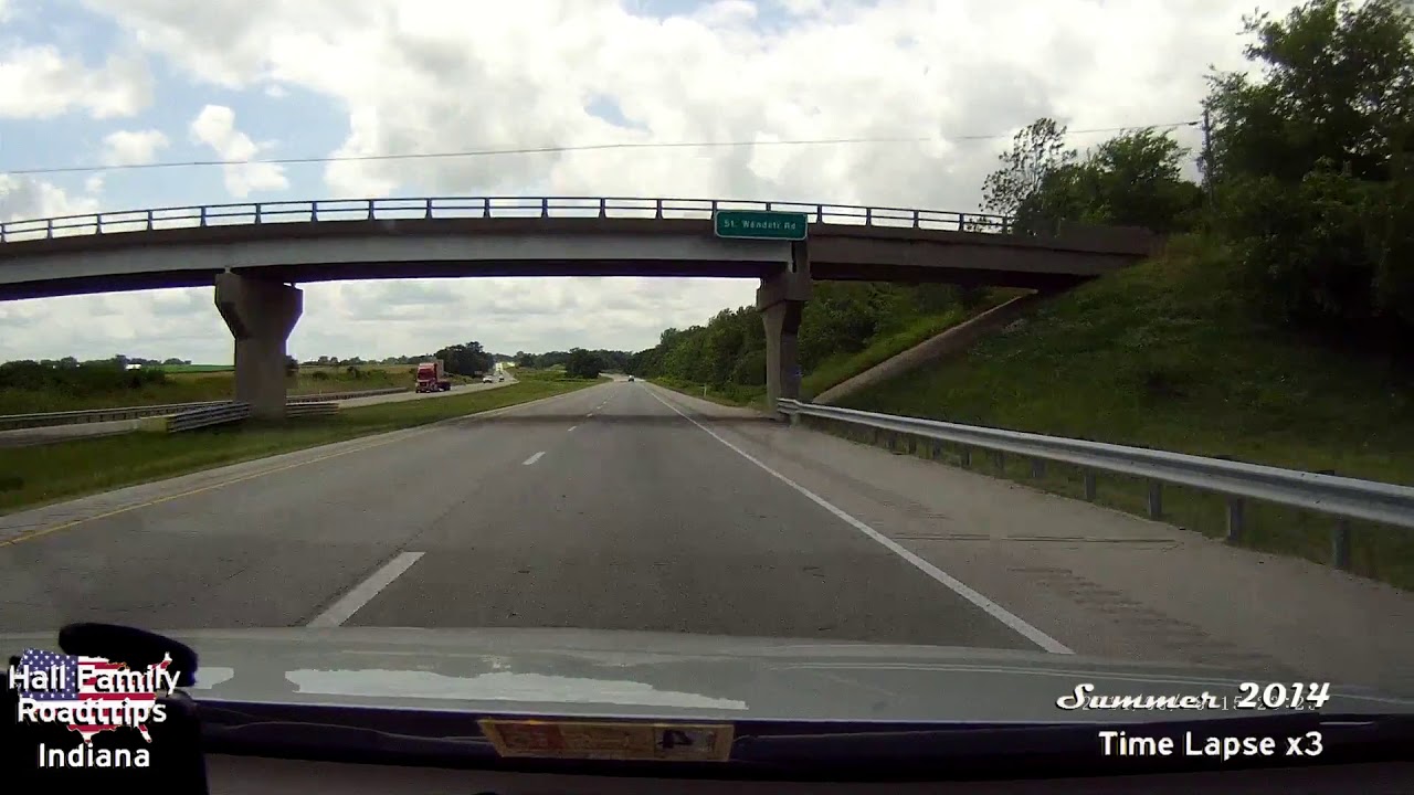 Indiana 2014 I 64 West 29A to Illinois border - YouTube