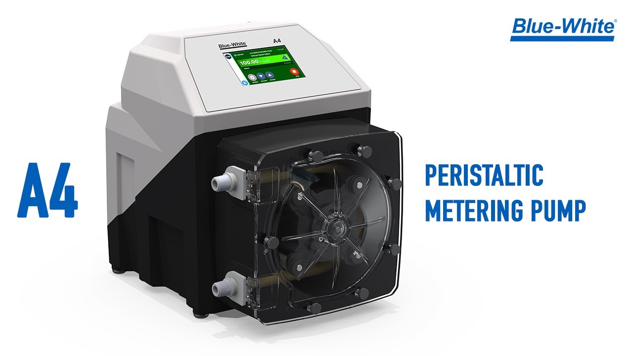 The FLEXFLO® A4 Peristaltic Metering Pump - YouTube
