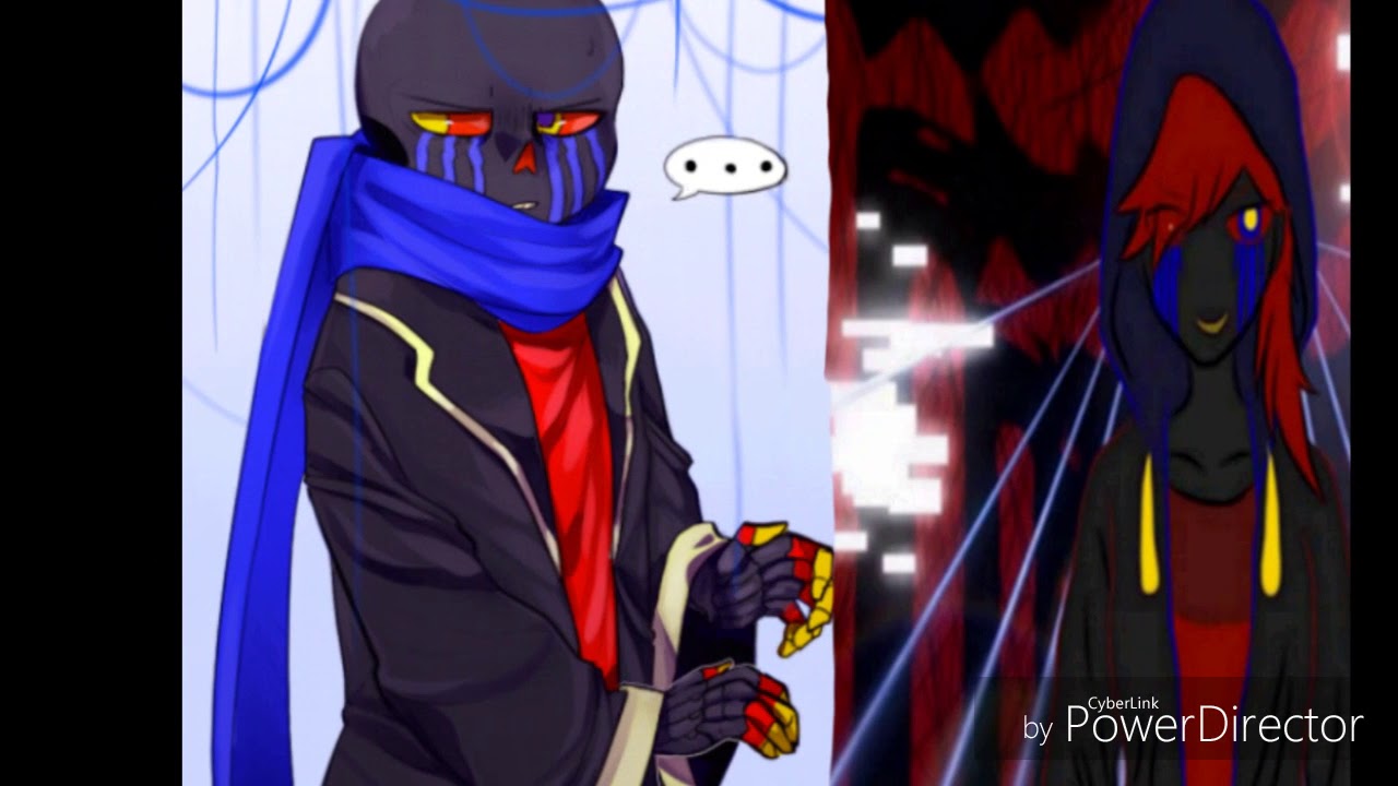 error sans vs female error stronger than you - YouTube