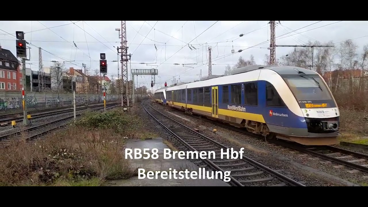 Osnabrück Hbf #trainspotting RB58 Bereitstellung - YouTube