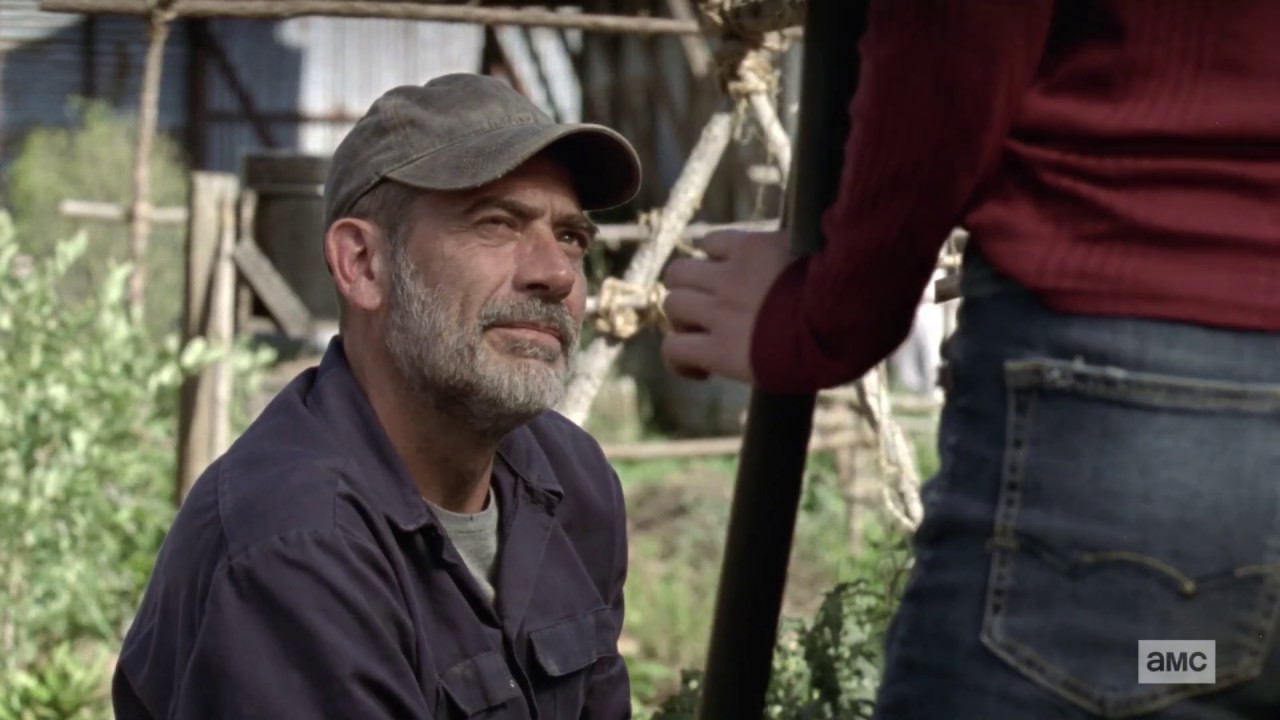 The Walking Dead - 10x01 - Lines We Cross - #2 - Negan gives Lydia kind ...