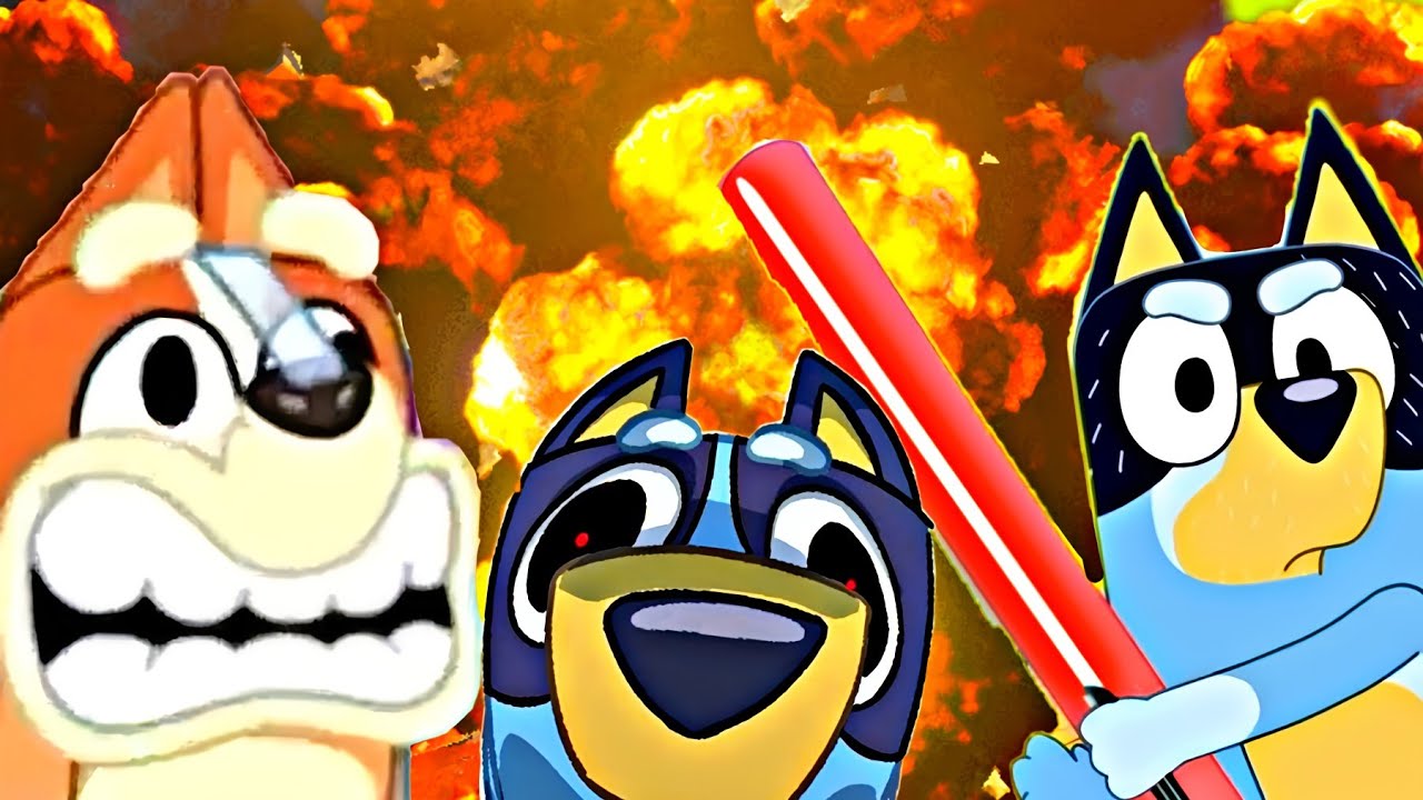 BLUEY TRY NOT TO LAUGH 7 - YouTube