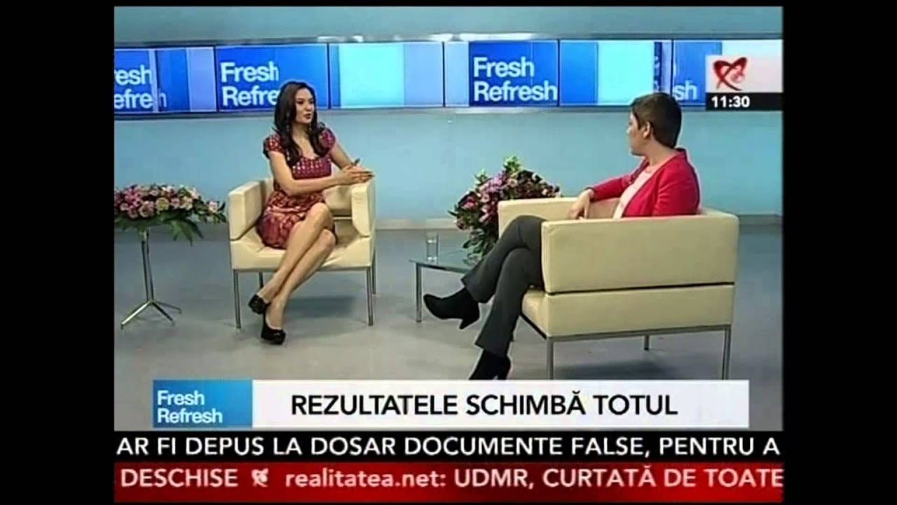 18 Aprilie 2015 Fresh Refresh Alexandra Pacuraru si treiner Camelia ...