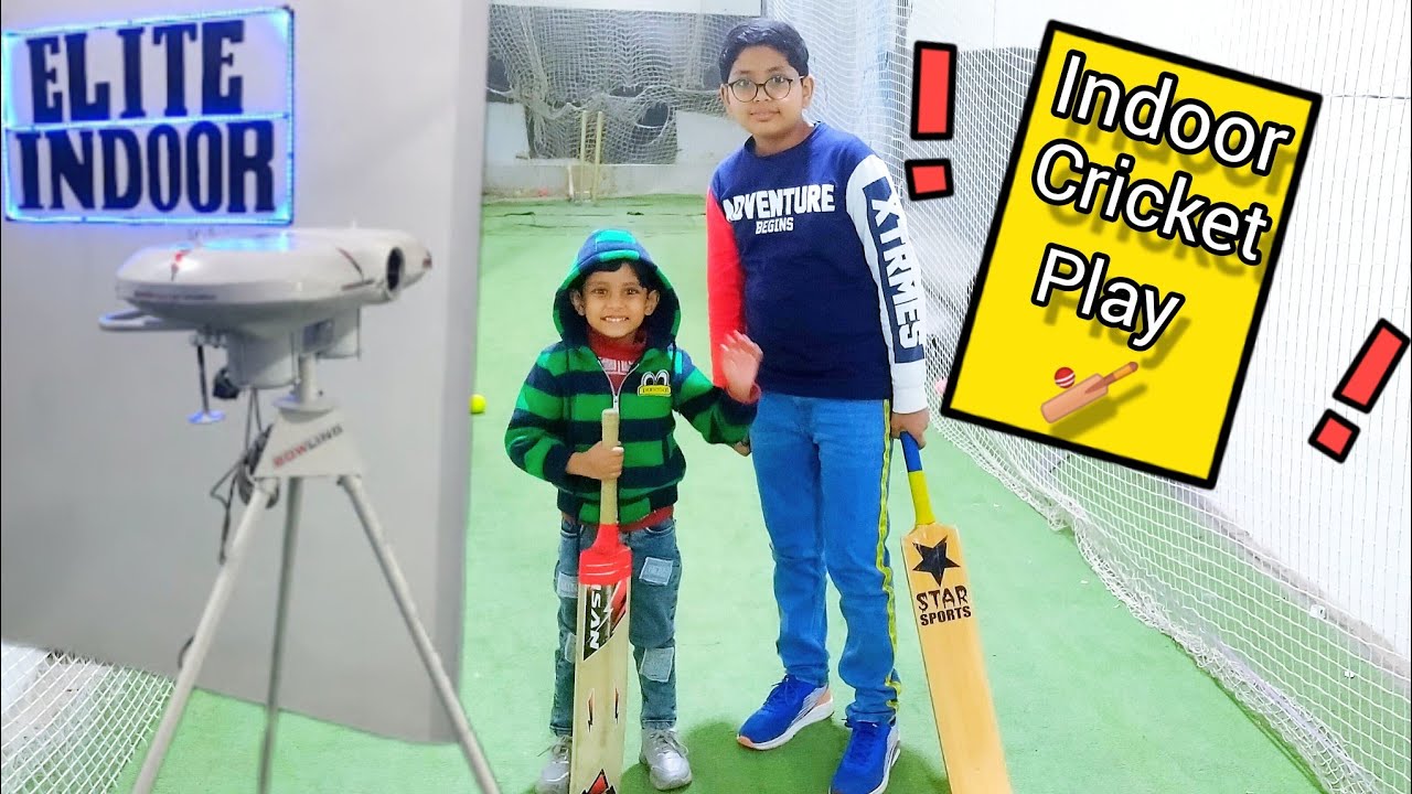 Elite Indoor | Elite Indoor Cricket in Karachi @aayanvlogger - YouTube