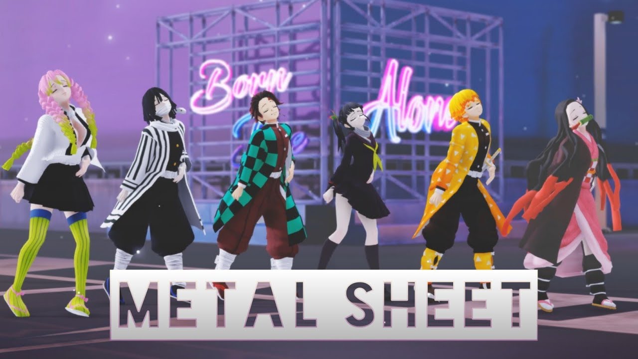 MMD - Metal Sheet - Demon Slayer - - YouTube