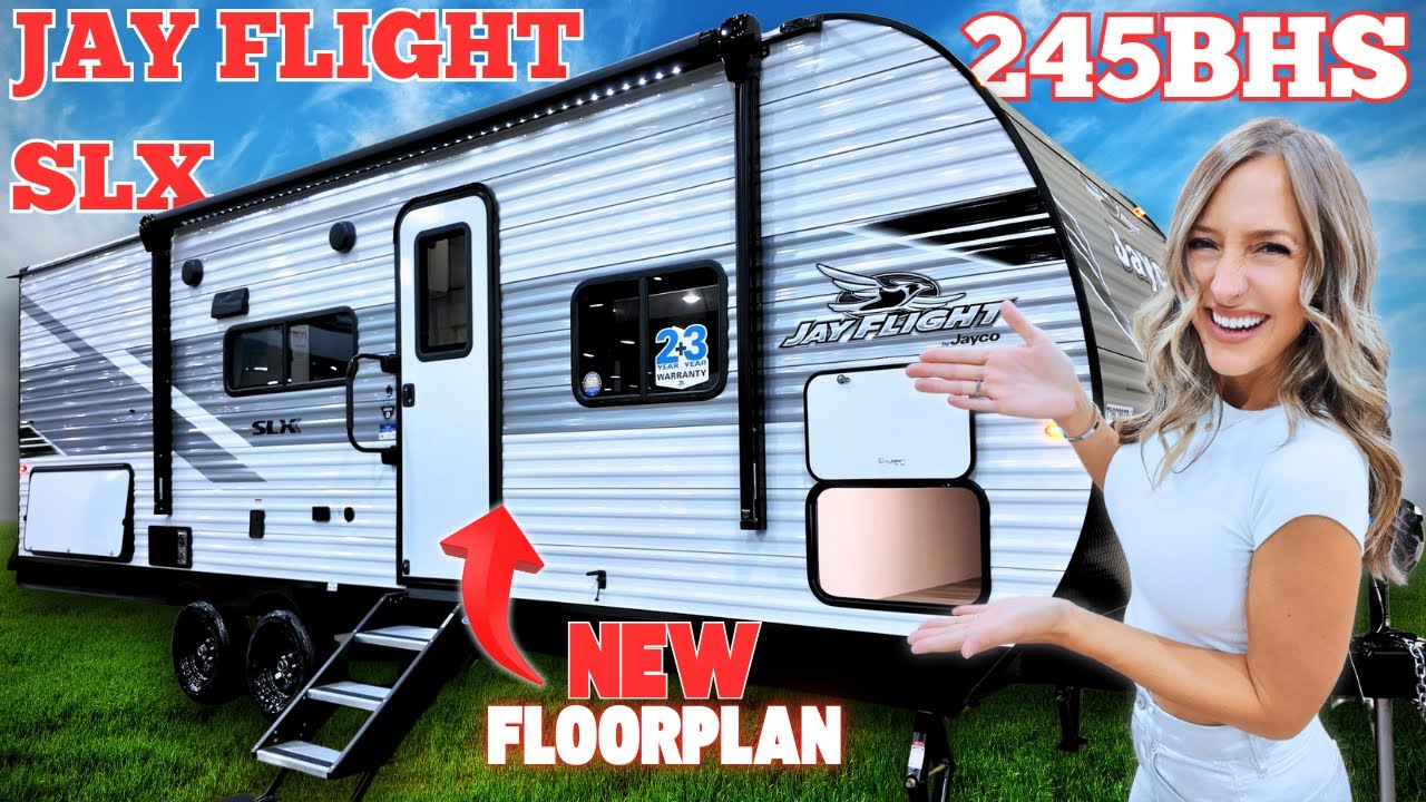 ALL NEW FLOORPLAN 2026 Jay Flight SLX 245BHS! Double Bunks + UNDER 30FT?! This CHANGES ...