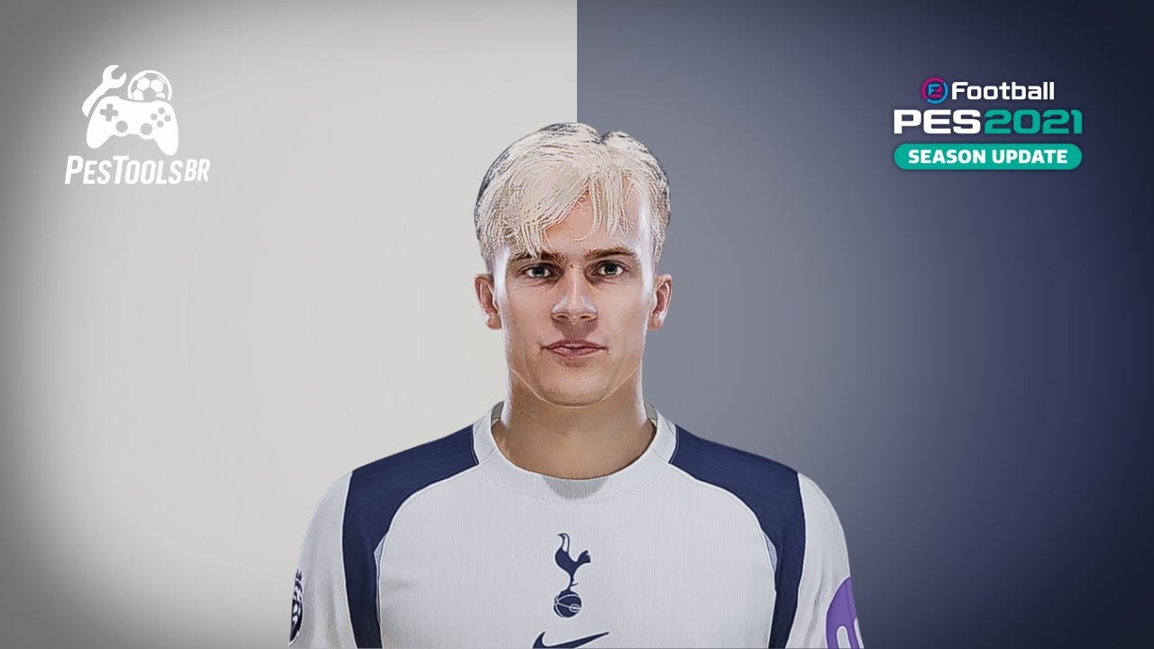 NOVA FACE LUCAS BERGVALL TOTTENHAM | PES 2021 PC - YouTube