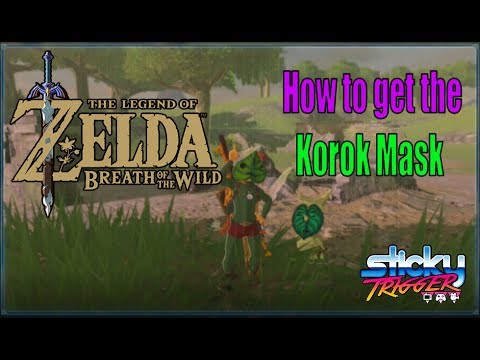 How to get the Korok Mask in Legend of Zelda: Breath of The Wild - YouTube