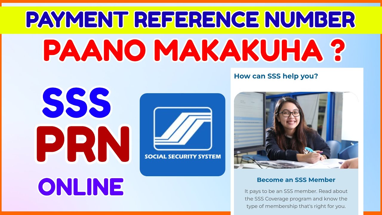 How to Get SSS PRN Online? SSS Registration Preference for SSS ...