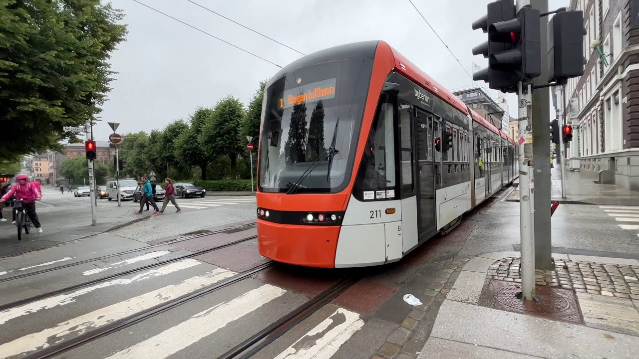 Bergen, Norway - Bergen Light Rail (2022) - YouTube