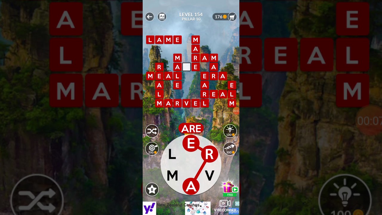 wordscapes 154 - YouTube