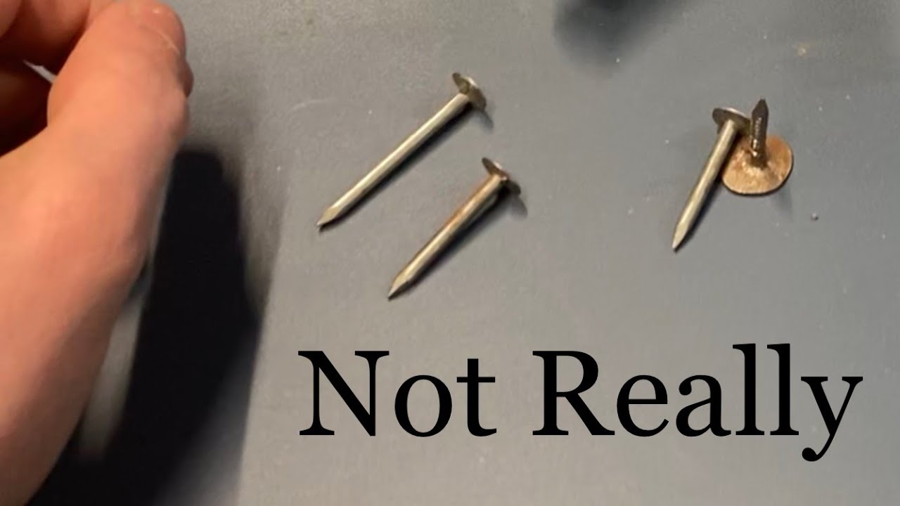 Do Nails Make Good Projectiles? (Poorly done experiment) - YouTube