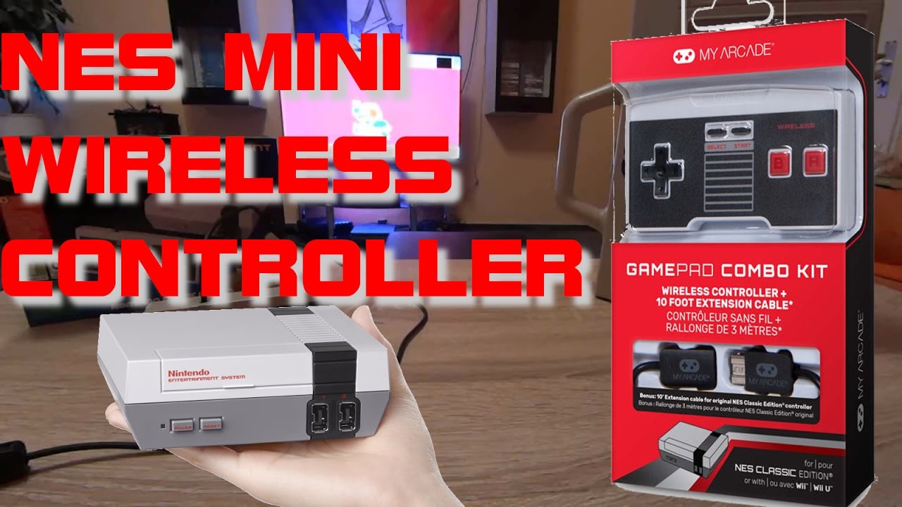 NES Mini Wireless Controller ★ Unboxing (My Arcade) - YouTube