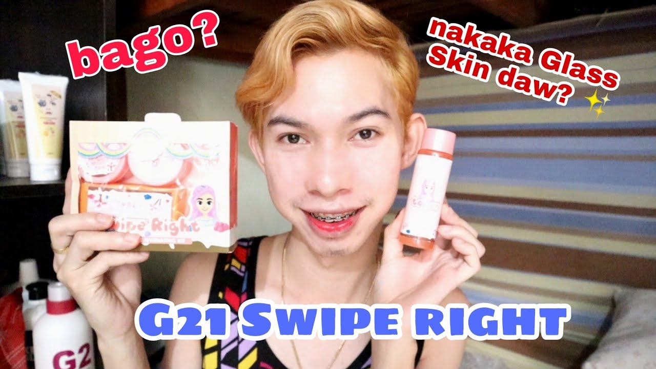G21 Swipe Right Premium Rejuvenating Kit Unboxing - YouTube