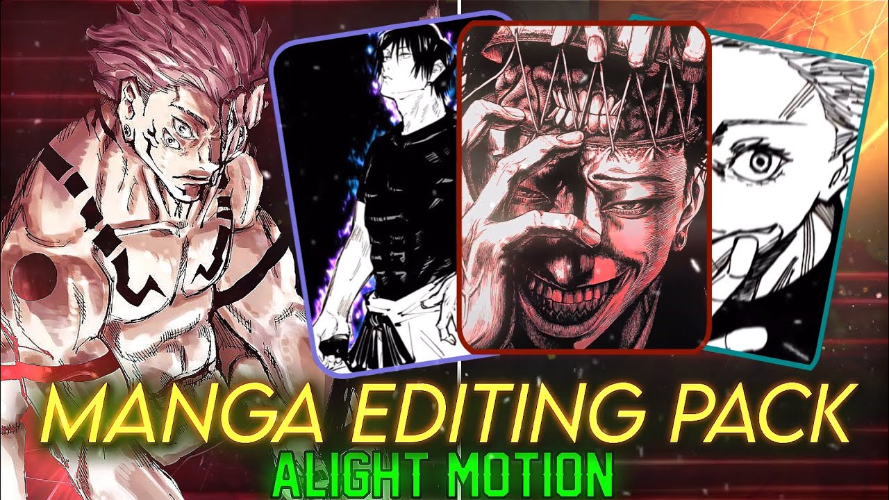Trending Manga Editing Pack [+20 Shakes, +6 CC, | Alight Motion ...