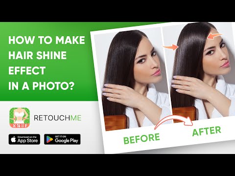 How to Get Shiny, Healthy Hair in Your Photos with RetouchMe Photo and Video Editor