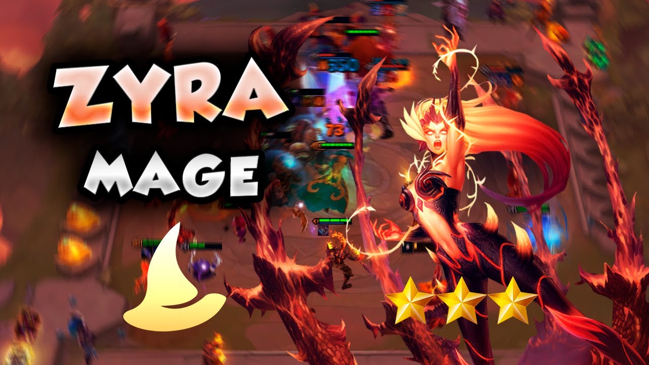 ⭐⭐⭐ Zyra Mage Tft Teamfight Tactics Youtube