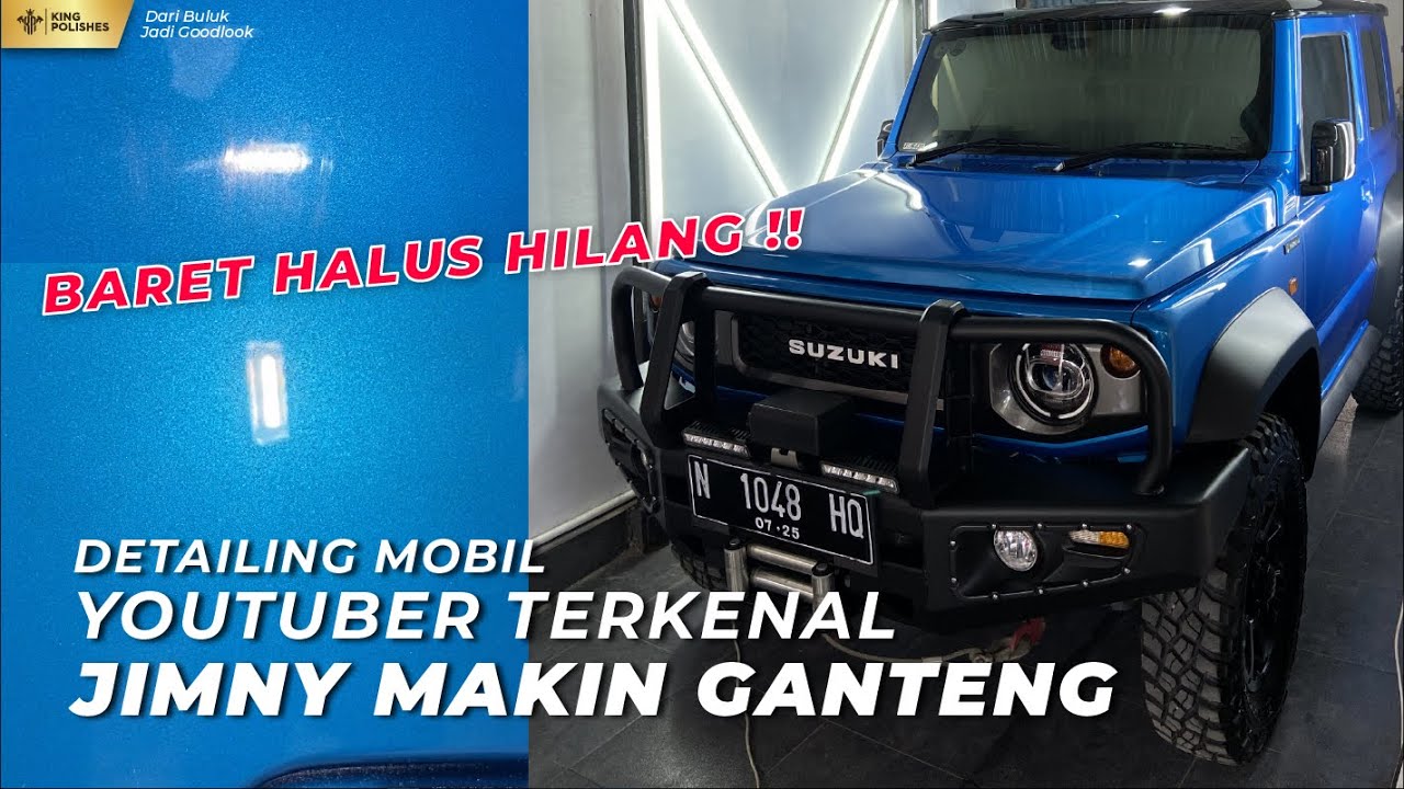 Cobain Ceramic Coating di Mobil Ridwan Hanif || KINGPOLISHES - YouTube