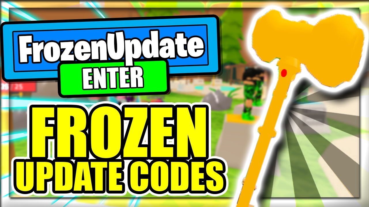 ALL NEW *FROZEN* UPDATE CODES! ️Mining Champions Roblox ️ - YouTube