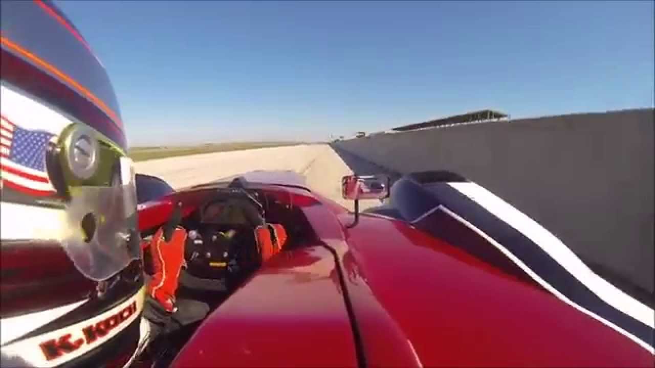 IMSA Prototype Lites Test MSR Houston onboard Kenton Koch - YouTube
