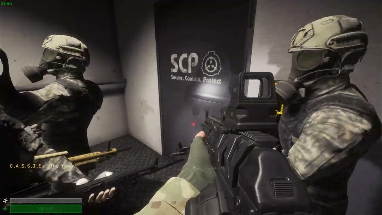 SCP Secret Laboratory Gameplay - YouTube