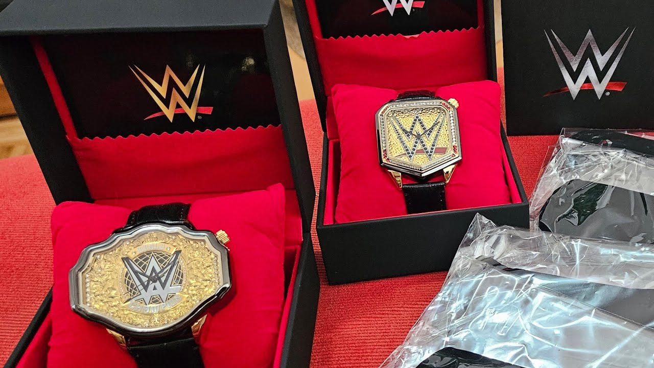 REVIEW WWE RELOJ WORLD CHAMPION - YouTube