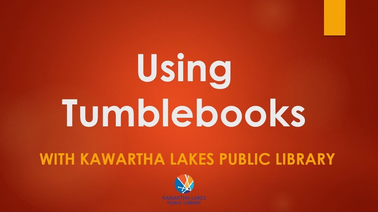 How To Use Tumblebooks - YouTube