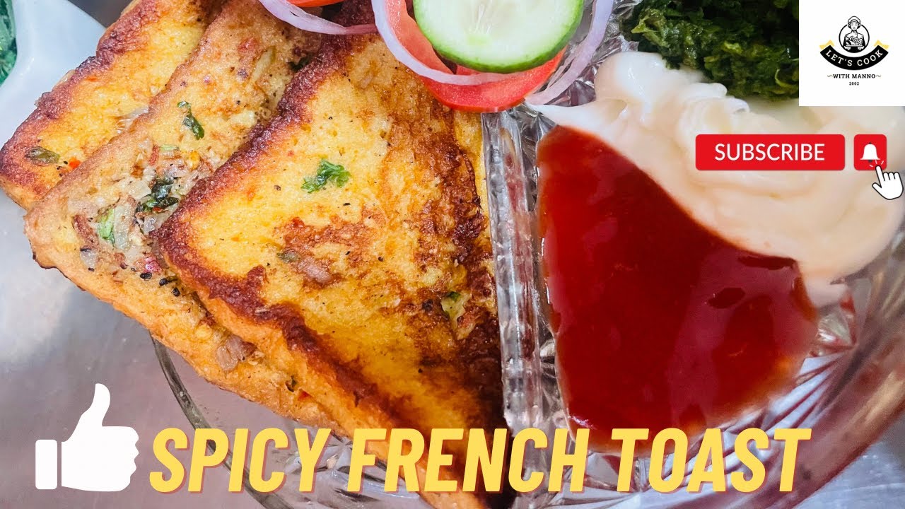 Spicy French Toast Again | Breads Recipe | Easy to Make Recipe #viral # ...
