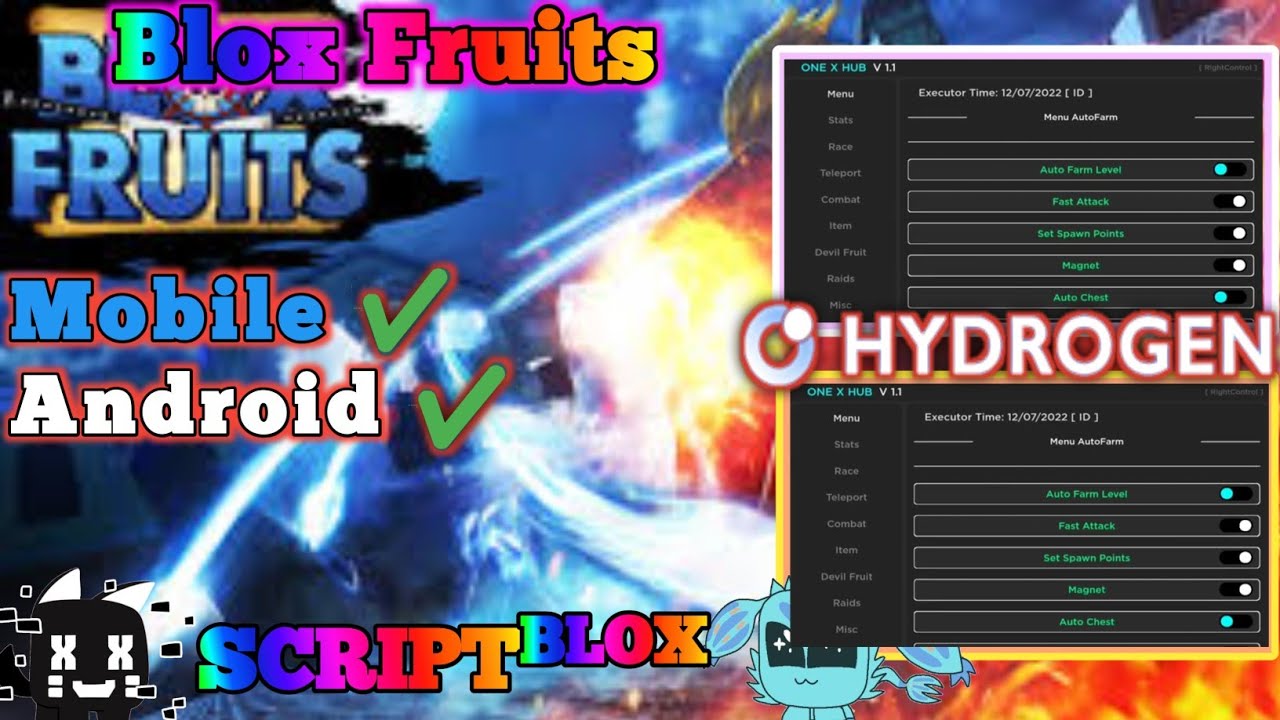 BLOX FRUITS New Mobile Executor | Auto Farm | Fast Attack | Auto ...