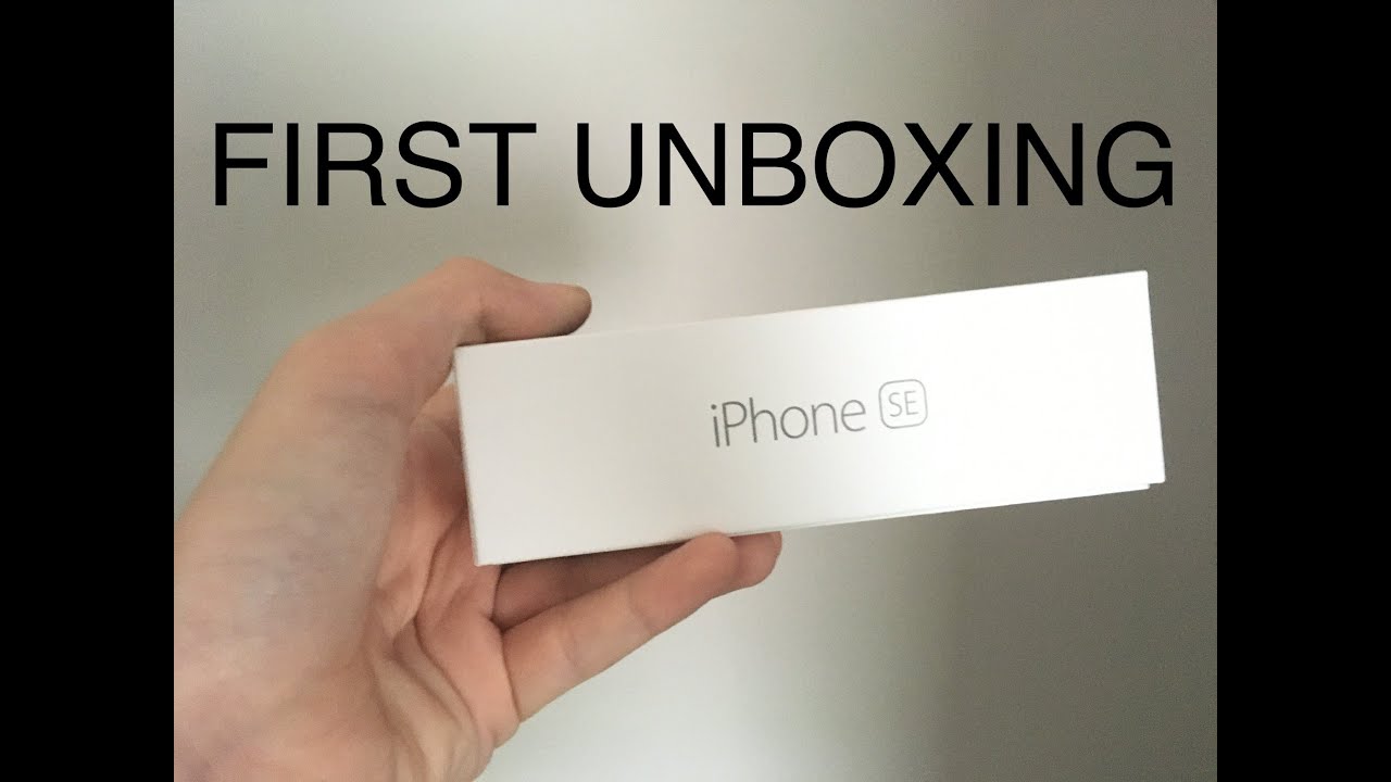 iPhone SE Unboxing ( PRANK ) - YouTube
