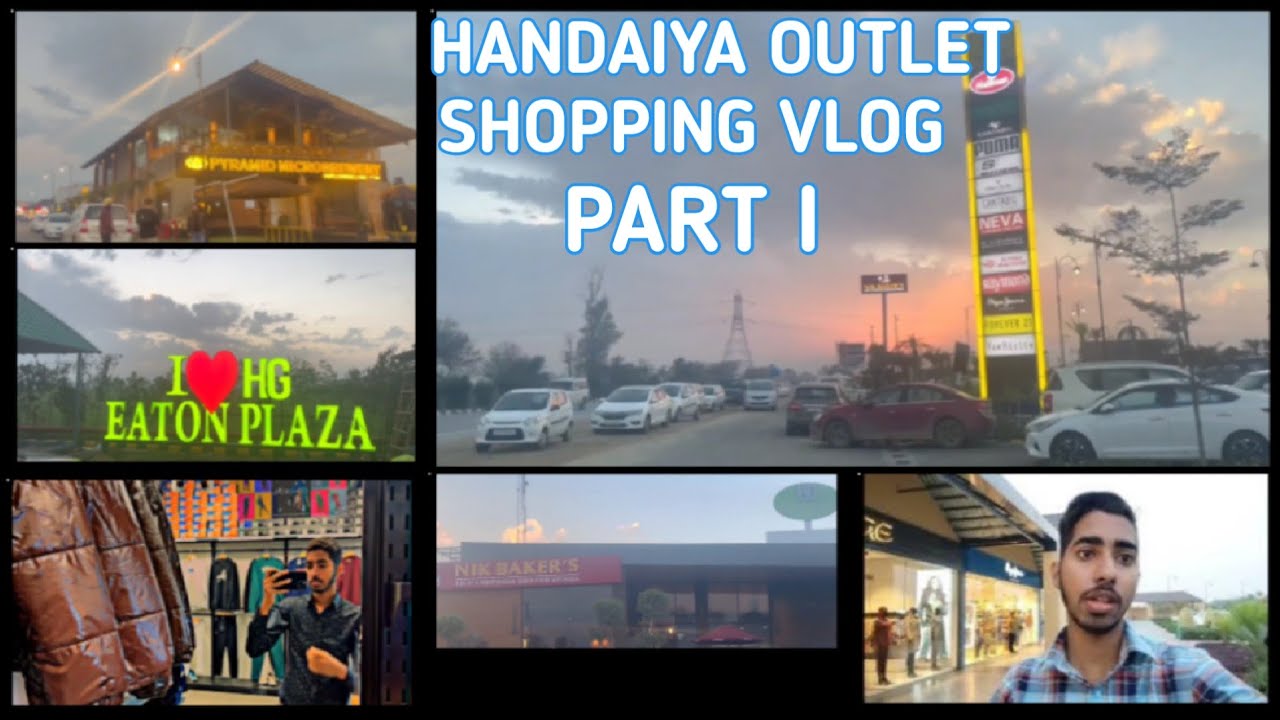 Handiaya Outlet Shopping Vlog Part I II Shopping Vlog II All in One ...