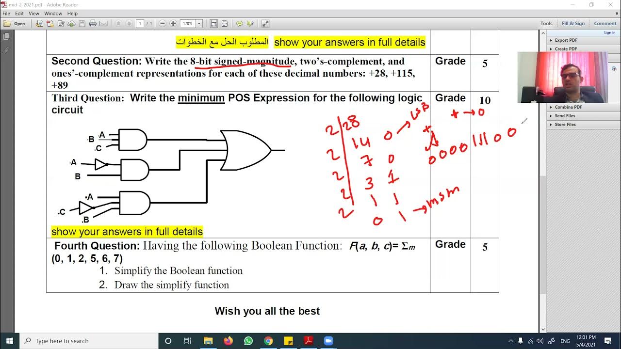 Midterm Exam Solution - YouTube