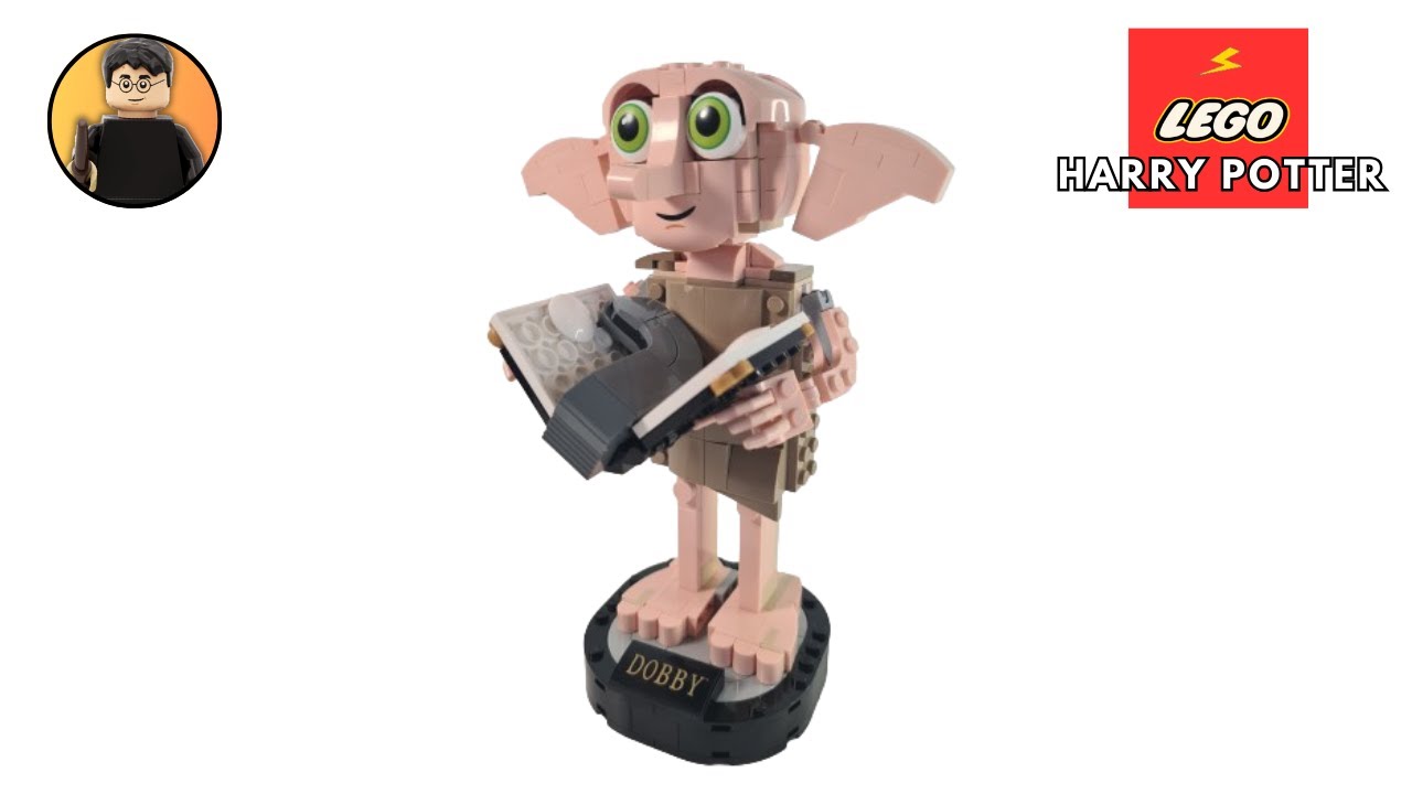 LEGO 76421 Harry Potter - Dobby - Speed Build & Review - YouTube