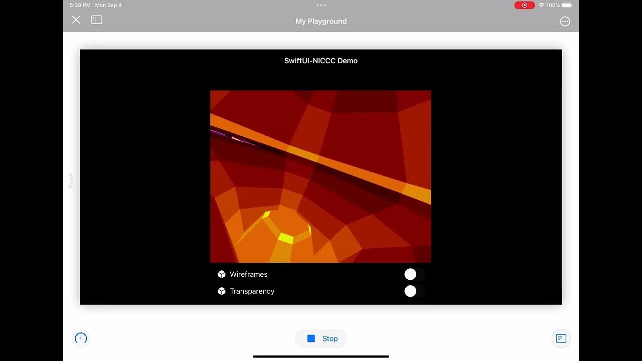 SwiftUI-NICCC: ST-NICCC demo in SwiftUI (Swift Playgrounds) - YouTube