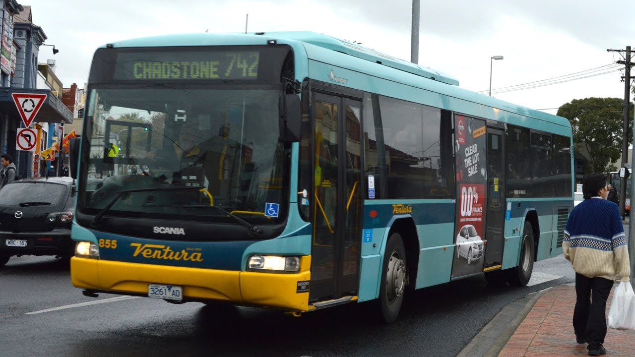 Ventura #1208 Scania L94UB (NCBC 'Downtown City Bus') - YouTube