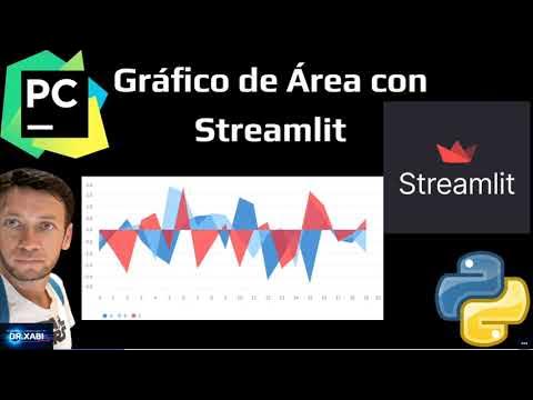 Construir un Sitio Web con Python: Gráfico de Áreas con Streamlit (PyCharm) - YouTube