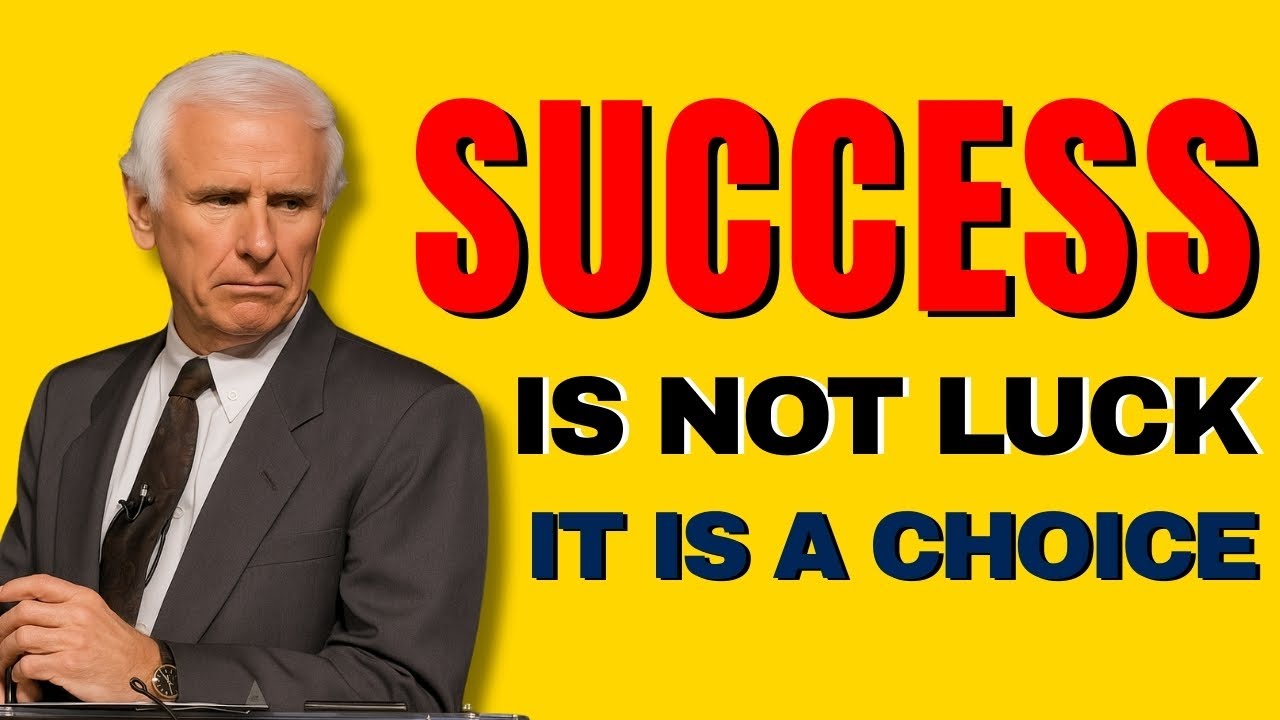 Success is Not Luck — It’s a Choice | Jim Rohn Motivation - YouTube