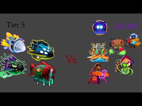 Bloons TD 6: All Boss Bloons (Elite Tier 5) Vs. Lvl 100 Paragons - YouTube